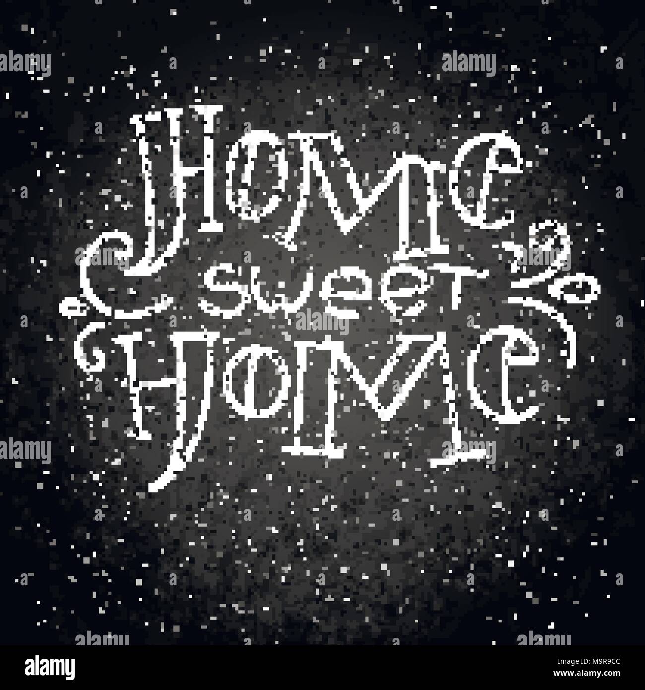 Home sweet concept image Stock Vector Images - Alamy