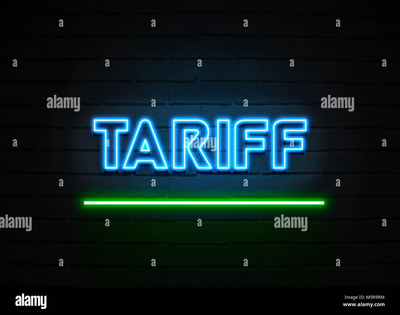 Tariff sign hi-res stock photography and images - Alamy