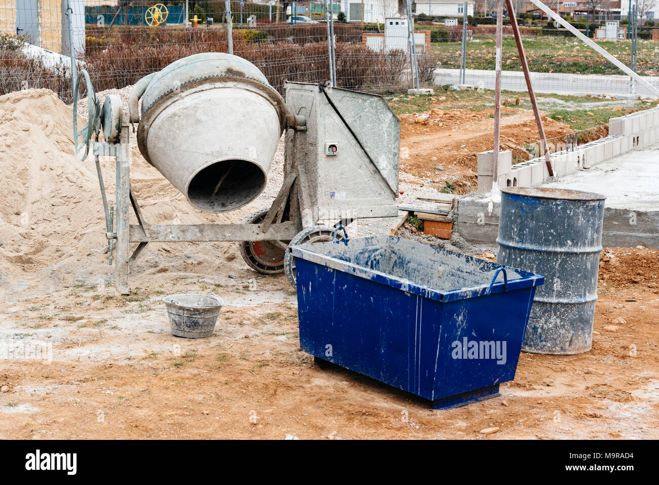 Concrete mixer hi-res stock photography and images - Alamy