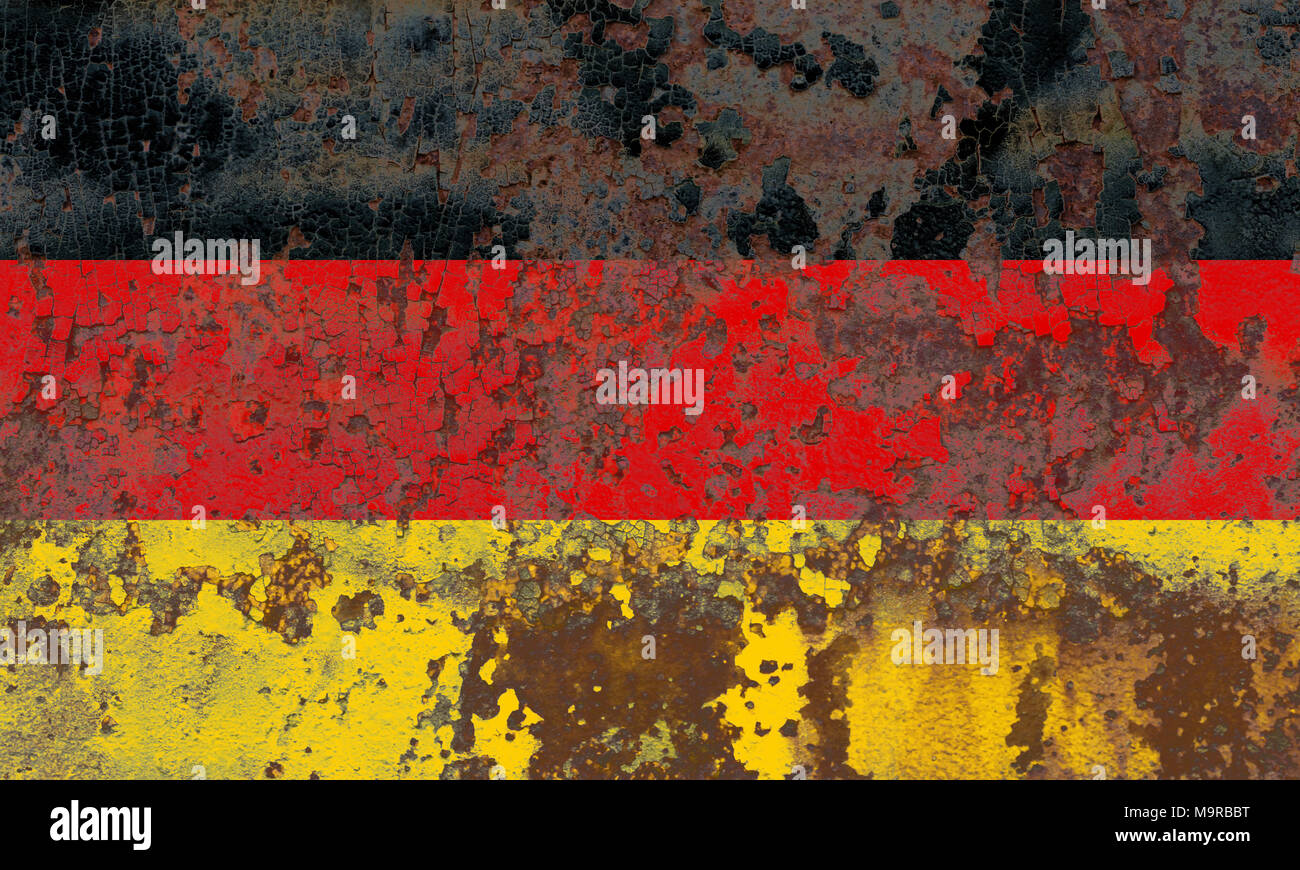 Old Germany grunge background flag Stock Photo - Alamy