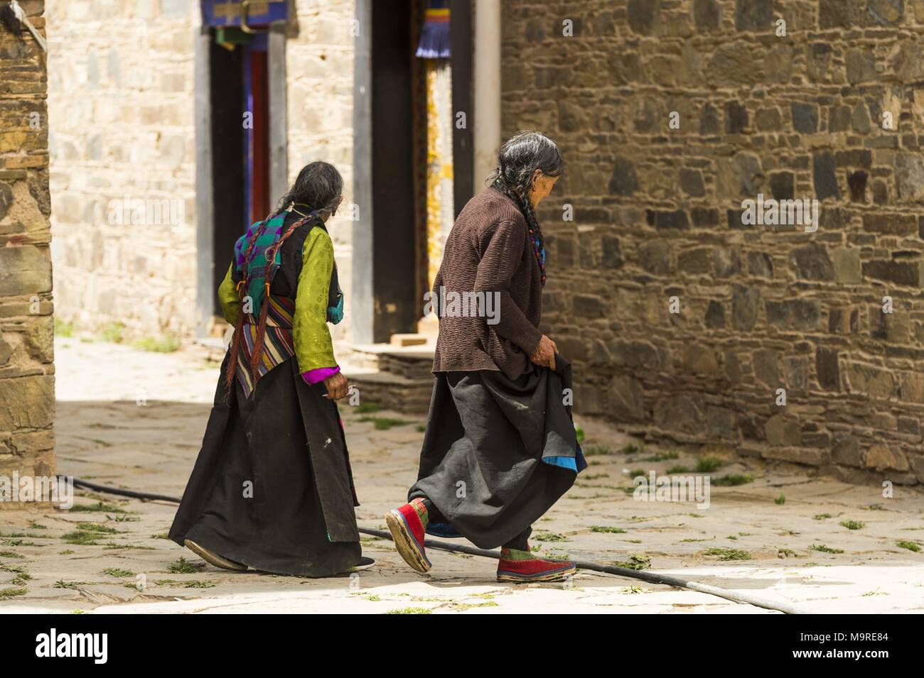 monastery Mindroling | usage worldwide Stock Photo - Alamy