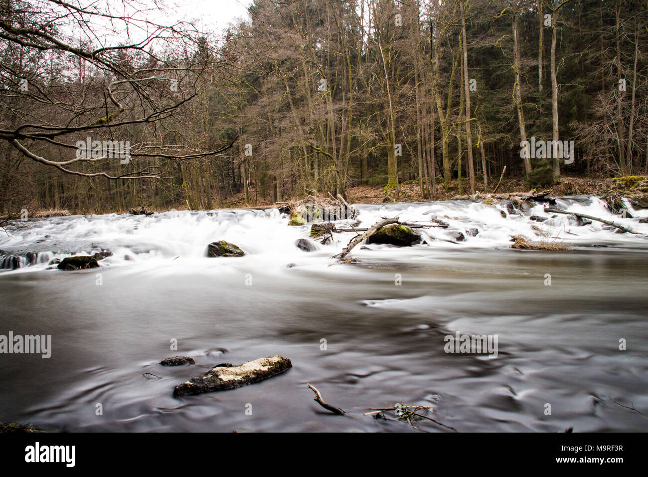 High water flow waterfall hi-res stock photography and images - Alamy
