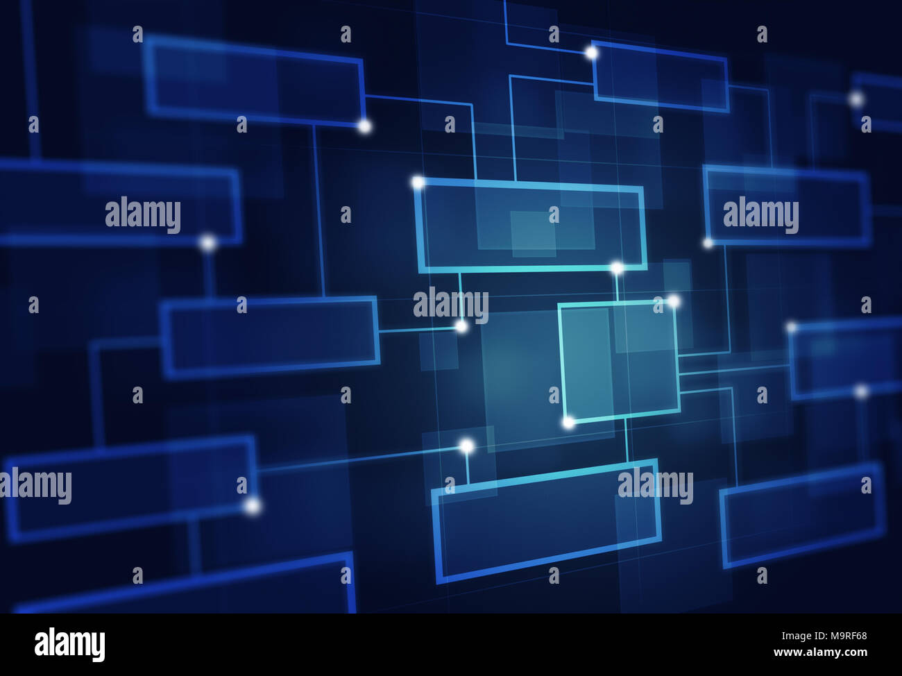concept communication business chart abstract blue background Stock ...