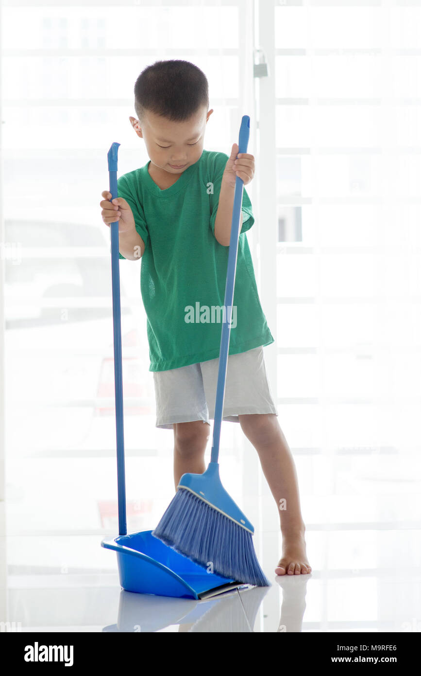 Household Chores And Boy Stock Photos & Household Chores And Boy Stock ...