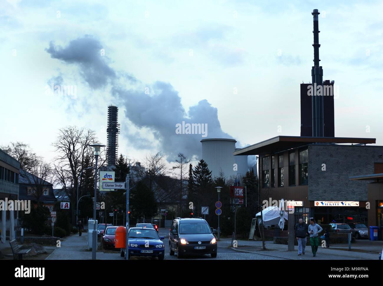 The Vattenfall Europe Power gas station Lichterfelde is pictured in ...