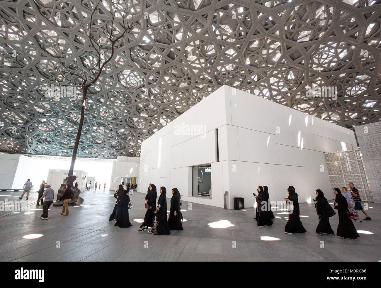 Louvre Abu Dhabi museum Stock Photo - Alamy