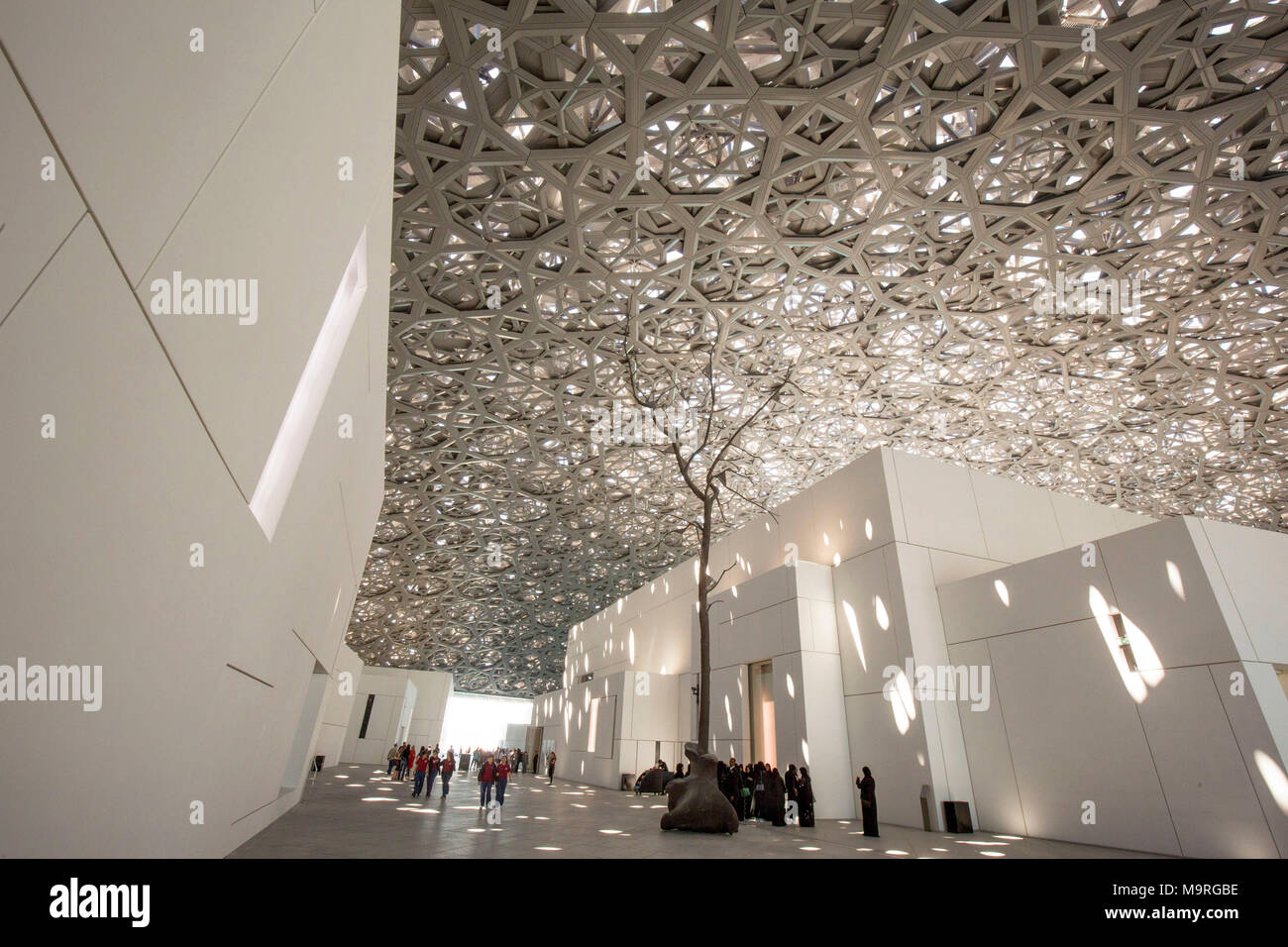 LOUVRE ABU DHABI museum Stock Photo - Alamy