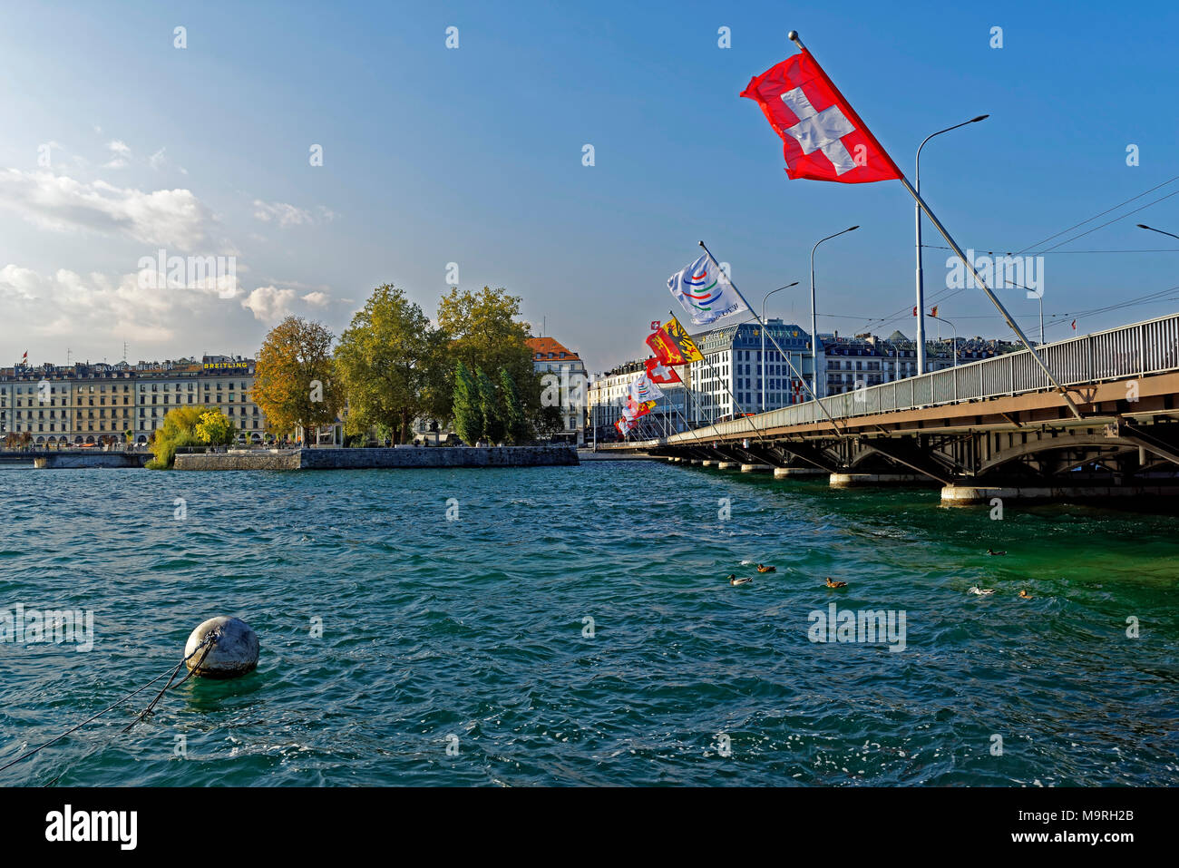 Europe, Switzerland, Genève, Geneva, Geneva, promenade you Lac, Lake ...