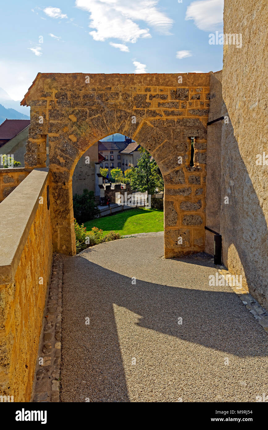 Europe, Switzerland, Freiburg, gruyere cheese, Rue you Château, Château ...