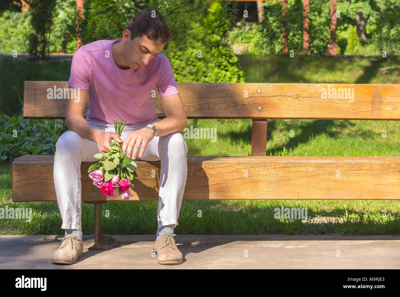 The rendezvous bench hi-res stock photography and images - Alamy