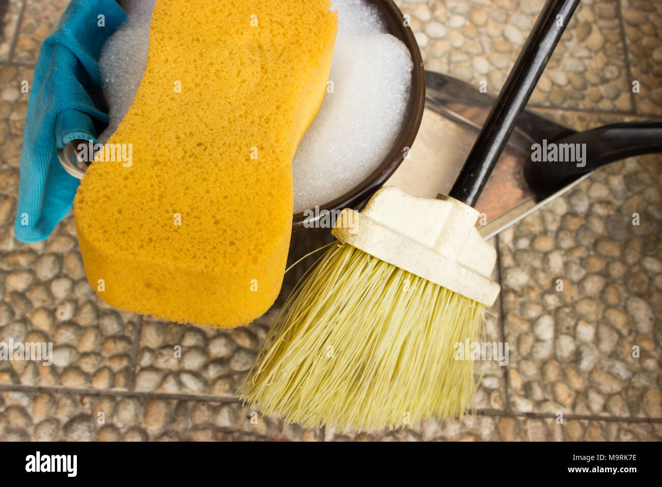 Bucket of soapy water hi-res stock photography and images - Alamy