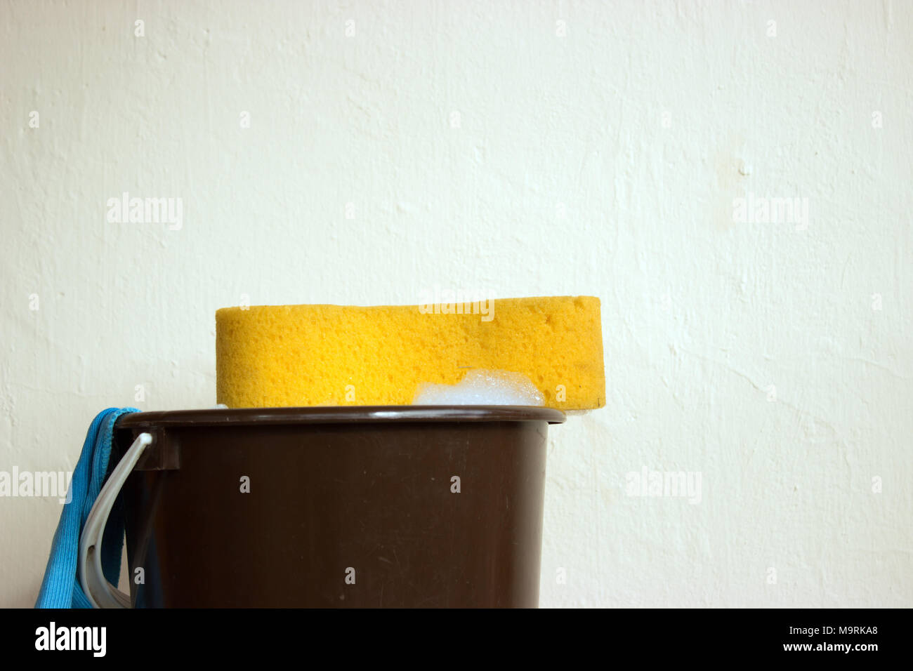 Water bucket with sponge hi-res stock photography and images - Alamy