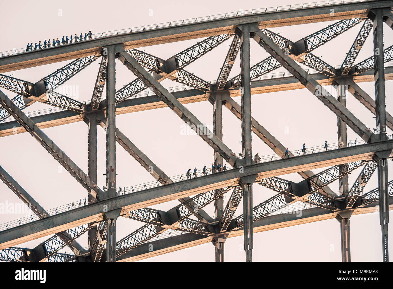 Sydney harbour bridge climb hi-res stock photography and images - Alamy