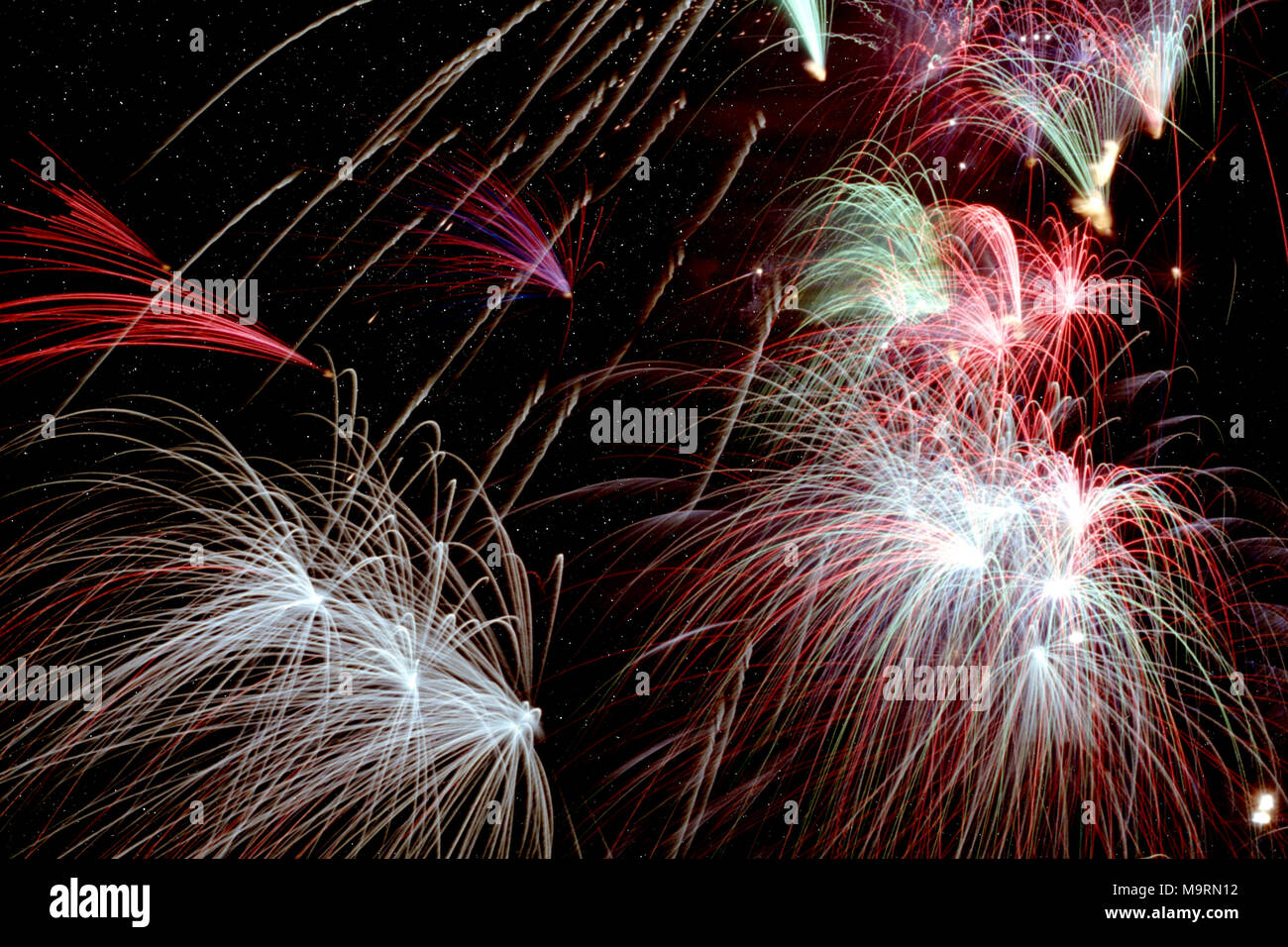 Stars fireworks hi-res stock photography and images - Alamy