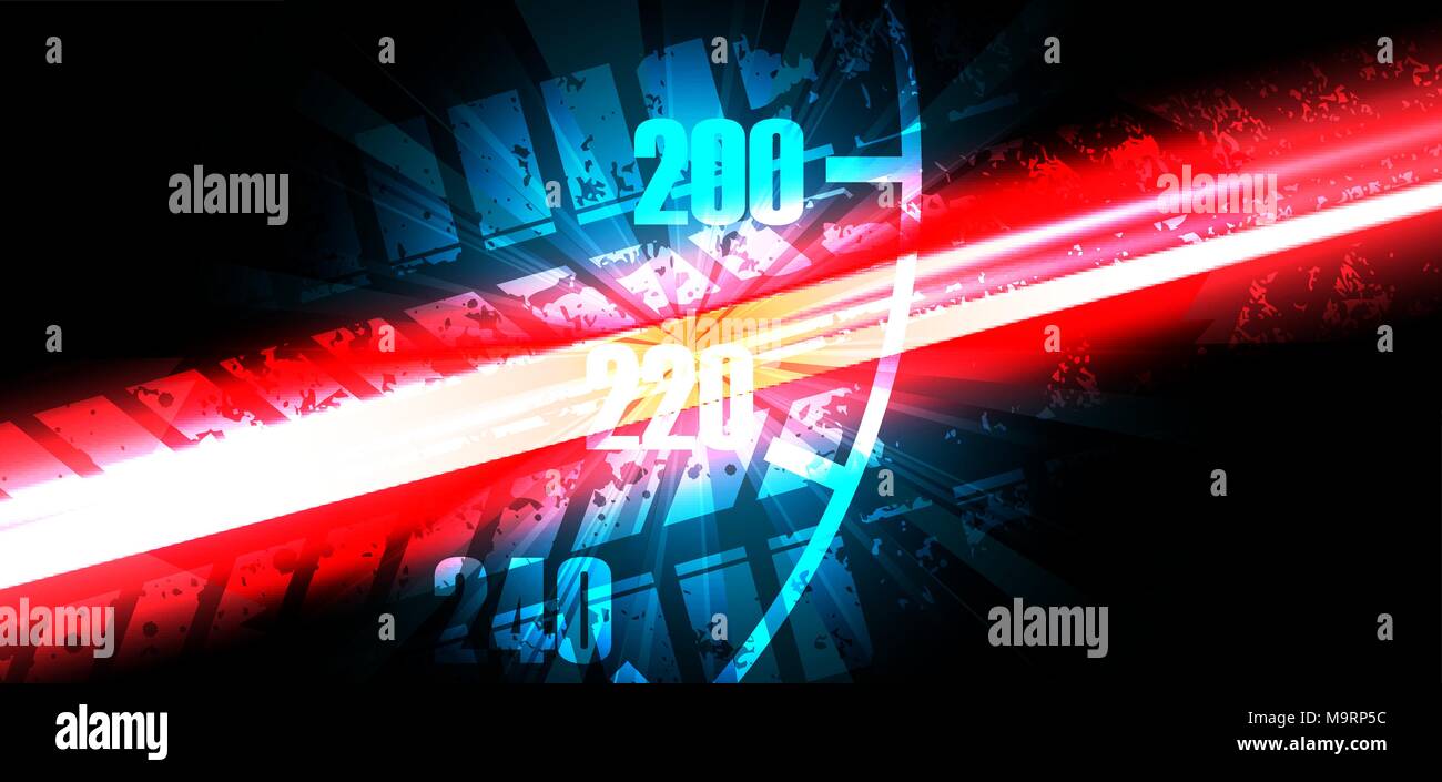 Racing speed background, vector illustration abstraction in car track ...