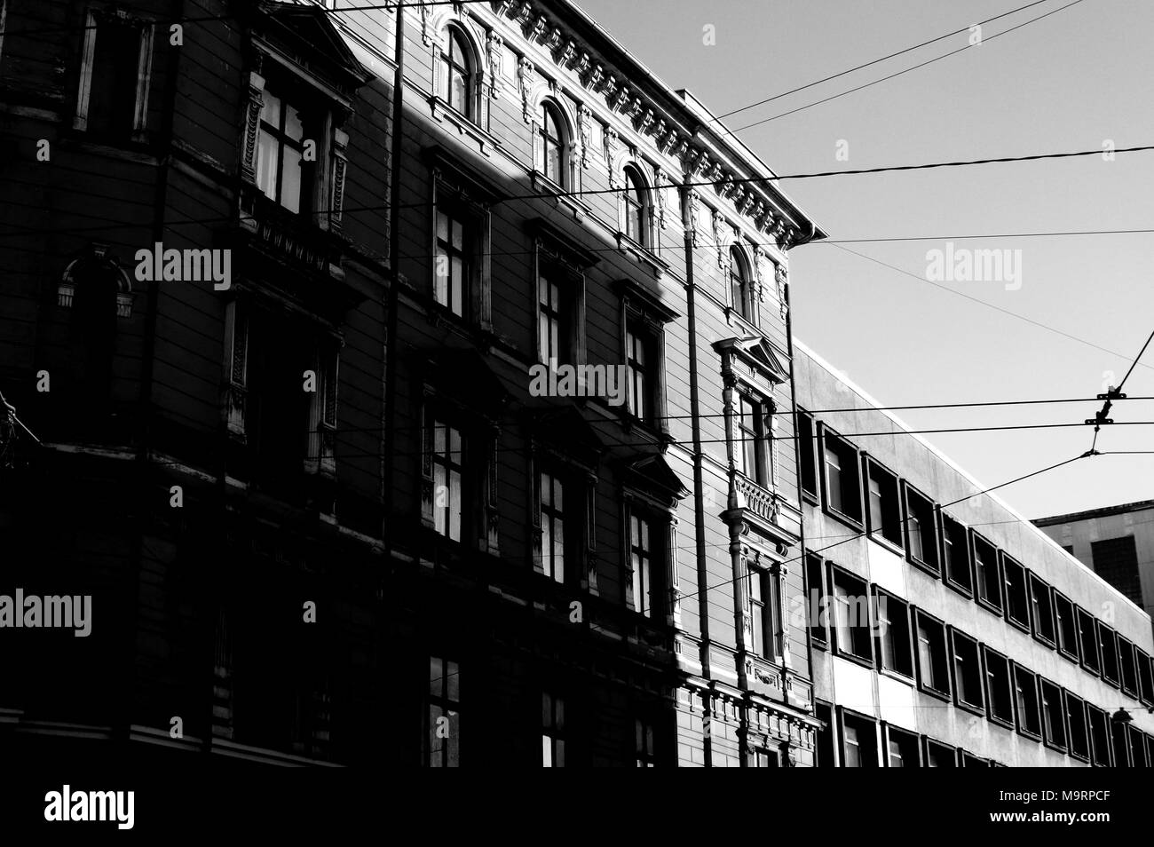 Building architecture in eastern Europe Stock Photo - Alamy