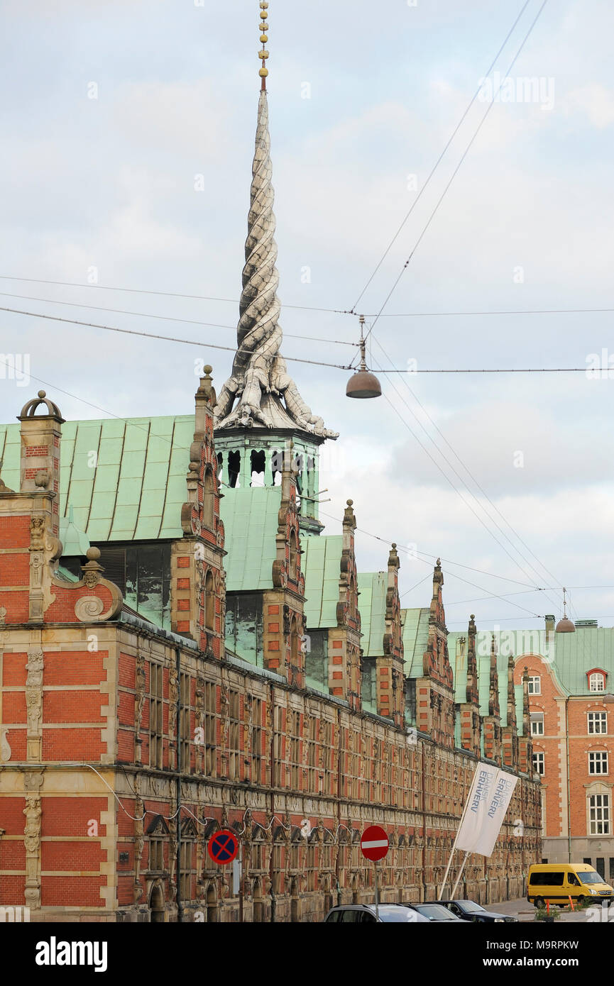Dutch Renaissance Børsbygningen (The Stock Exchange) or Børsen ...