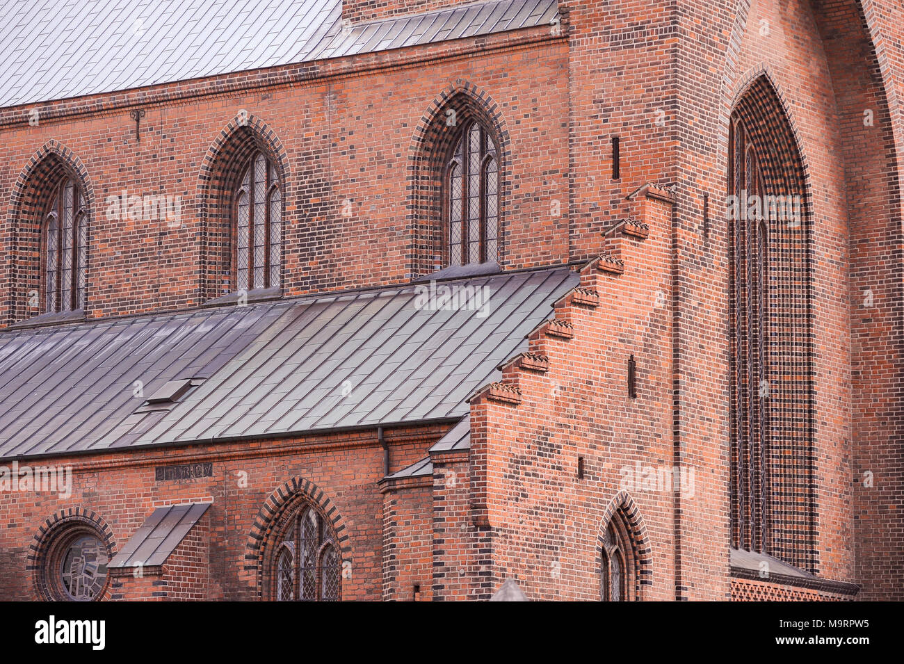 Gothic Sankt Knuds Domkirke (St. Canute's Cathedral) in Odense, Region ...