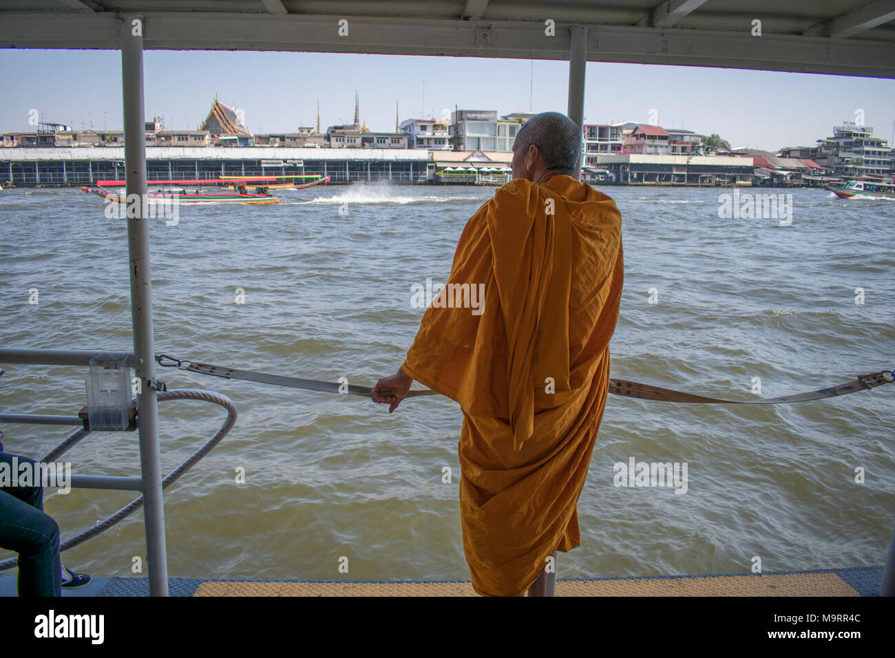 Monk boat hi-res stock photography and images - Alamy