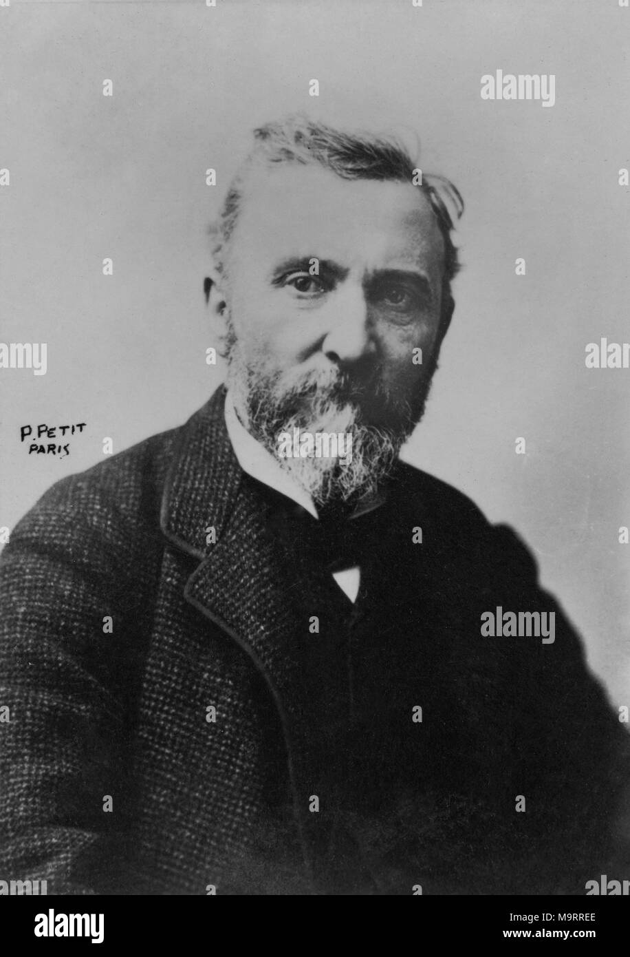 Portrait of the sculptor Henri Michel Antoine Chapu ( 1833 - 1891 ...