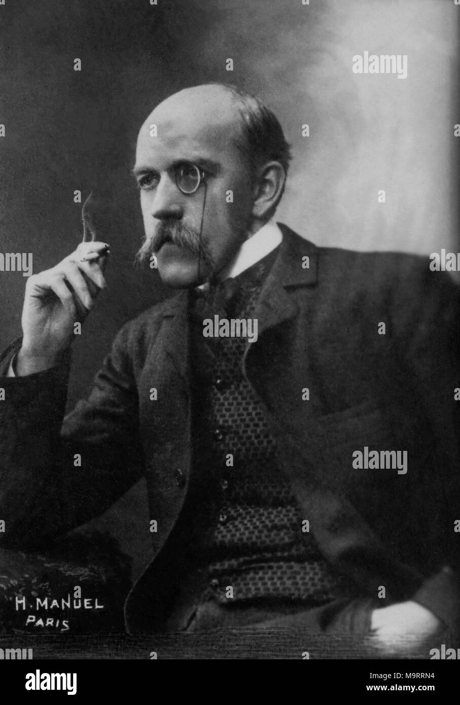 Portrait of the writer Henri De Regnier ( 1864 - 1936 ) - photography ...