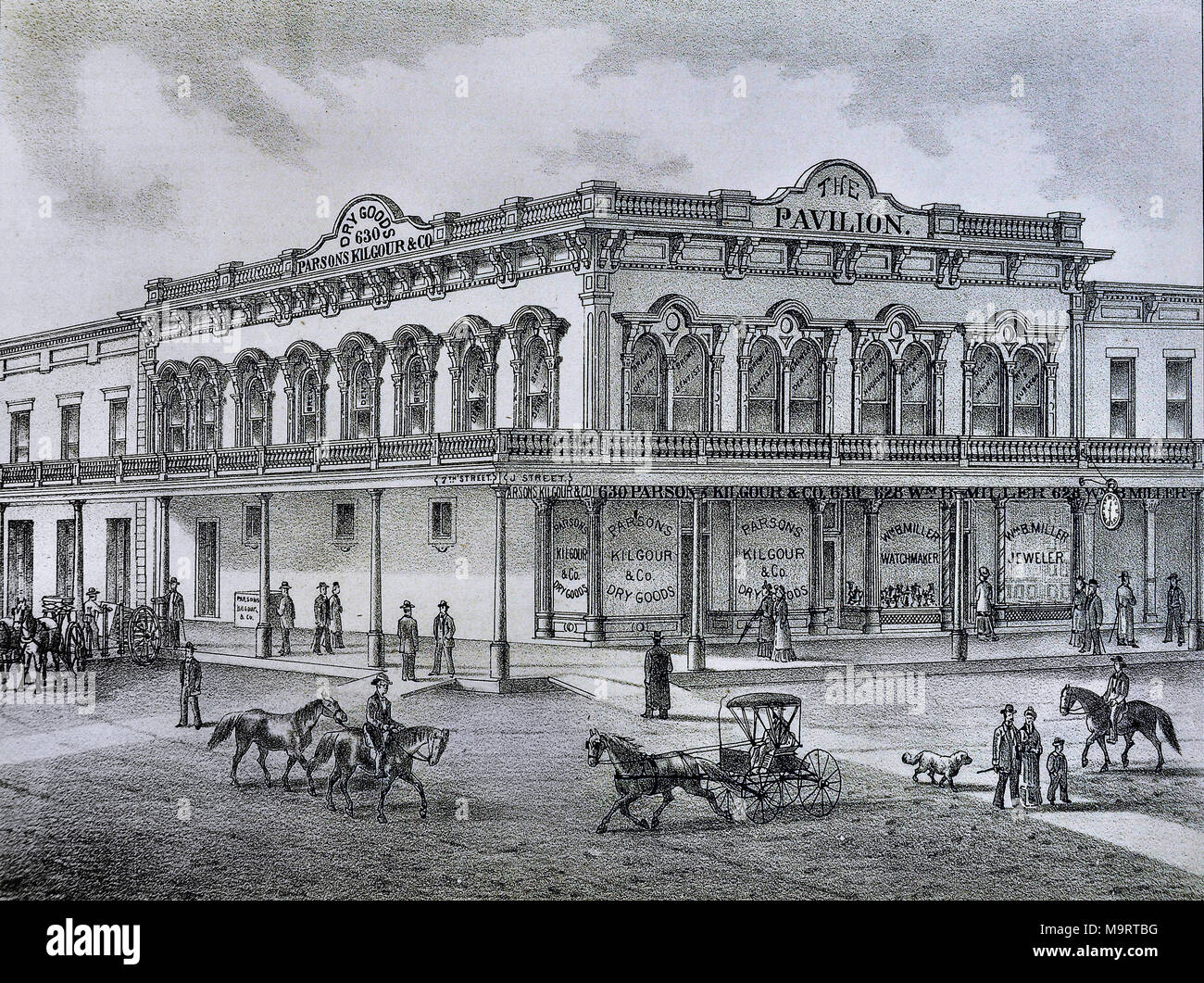 Sacramento County California - 1880 - Thompson & West Print - The ...