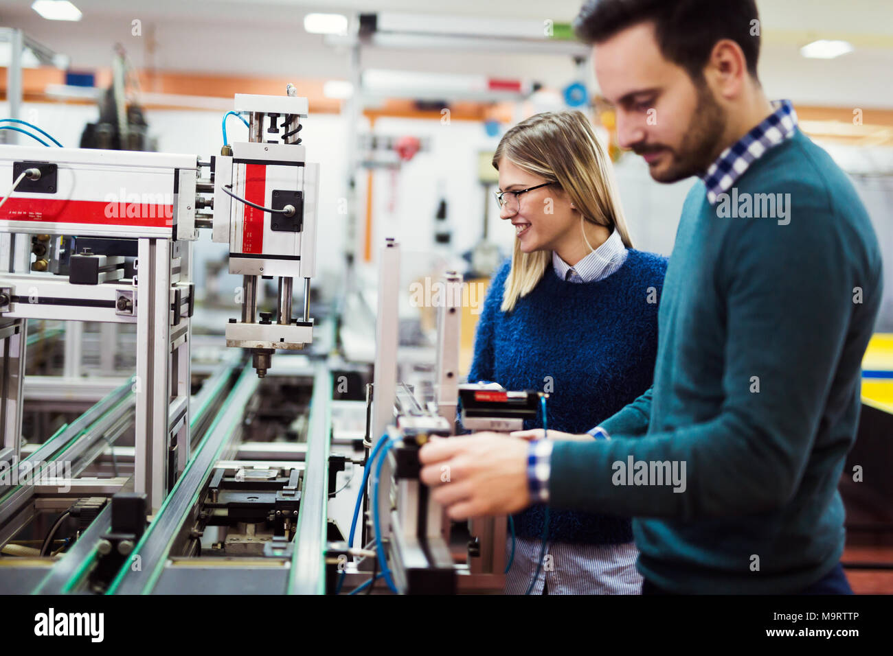 Team electronics engineer working together hi-res stock photography and ...