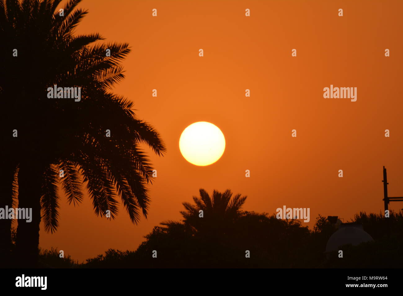 beautiful sunrise in Riyadh city - Saudi Arabia Stock Photo - Alamy