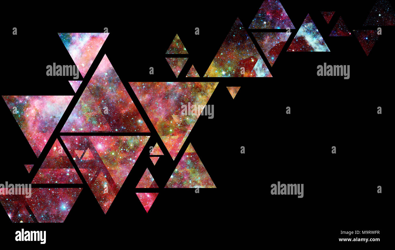 Space and geometry design. Minimal art concept. Abstract background ...