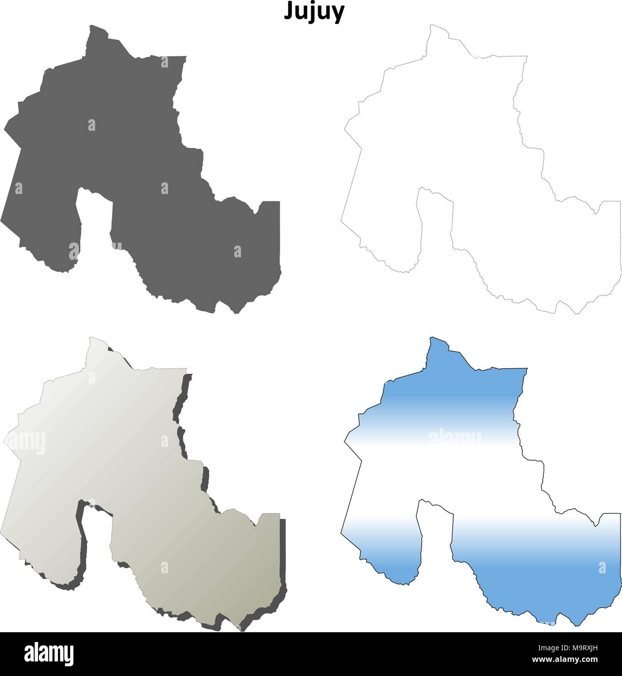 Provincia de jujuy map hi-res stock photography and images - Alamy