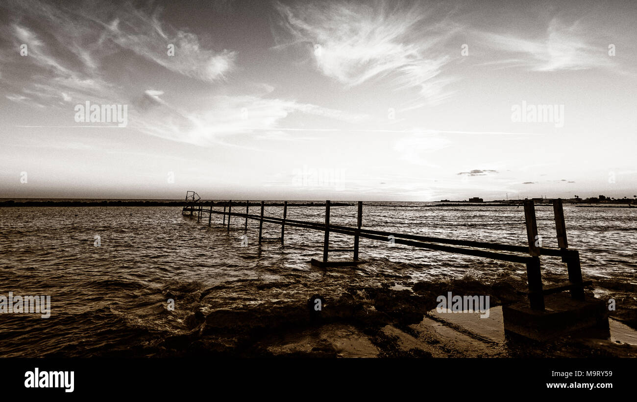 Paphos Sunset - Cyprus Stock Photo - Alamy