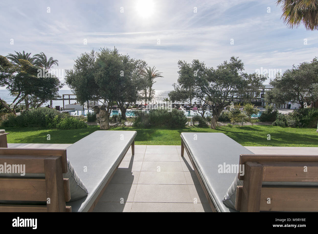 Almyra Hotel Paphos Cyprus Stock Photo - Alamy