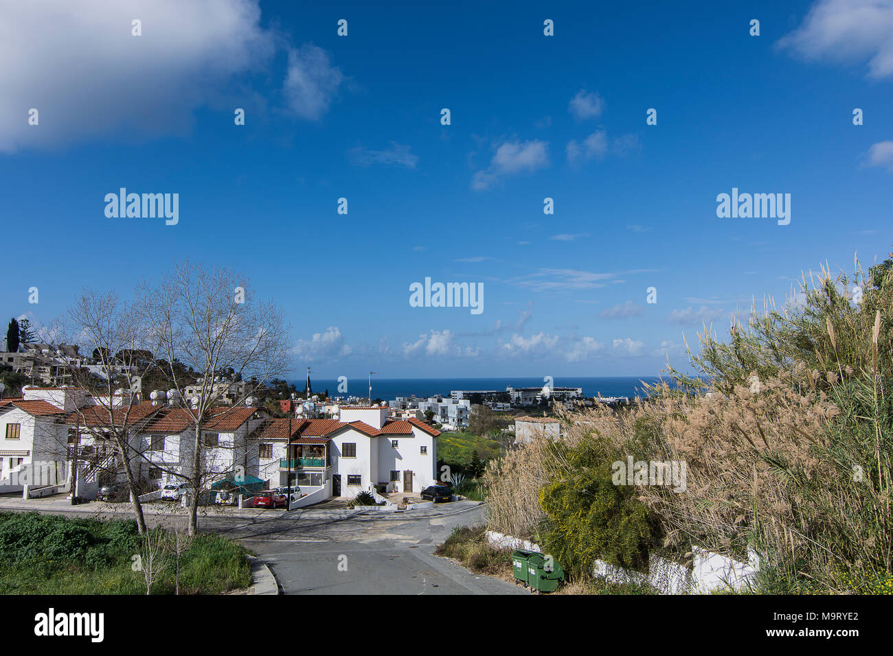 Paphos Cyprus Holiday resort Stock Photo - Alamy