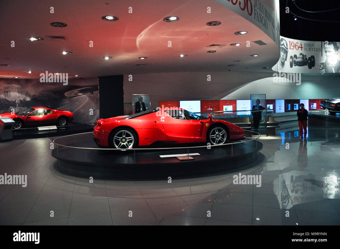 galleria ferrari in amusement park Ferrari World at Yas Island in Abu ...