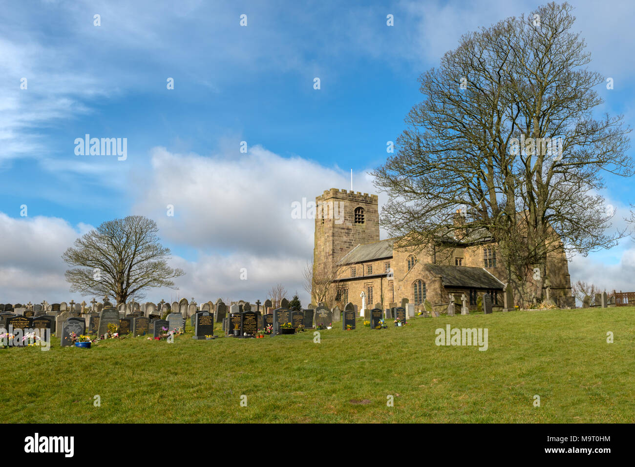 St.Michael's Church Cockerham near Lancaster Stock Photo - Alamy