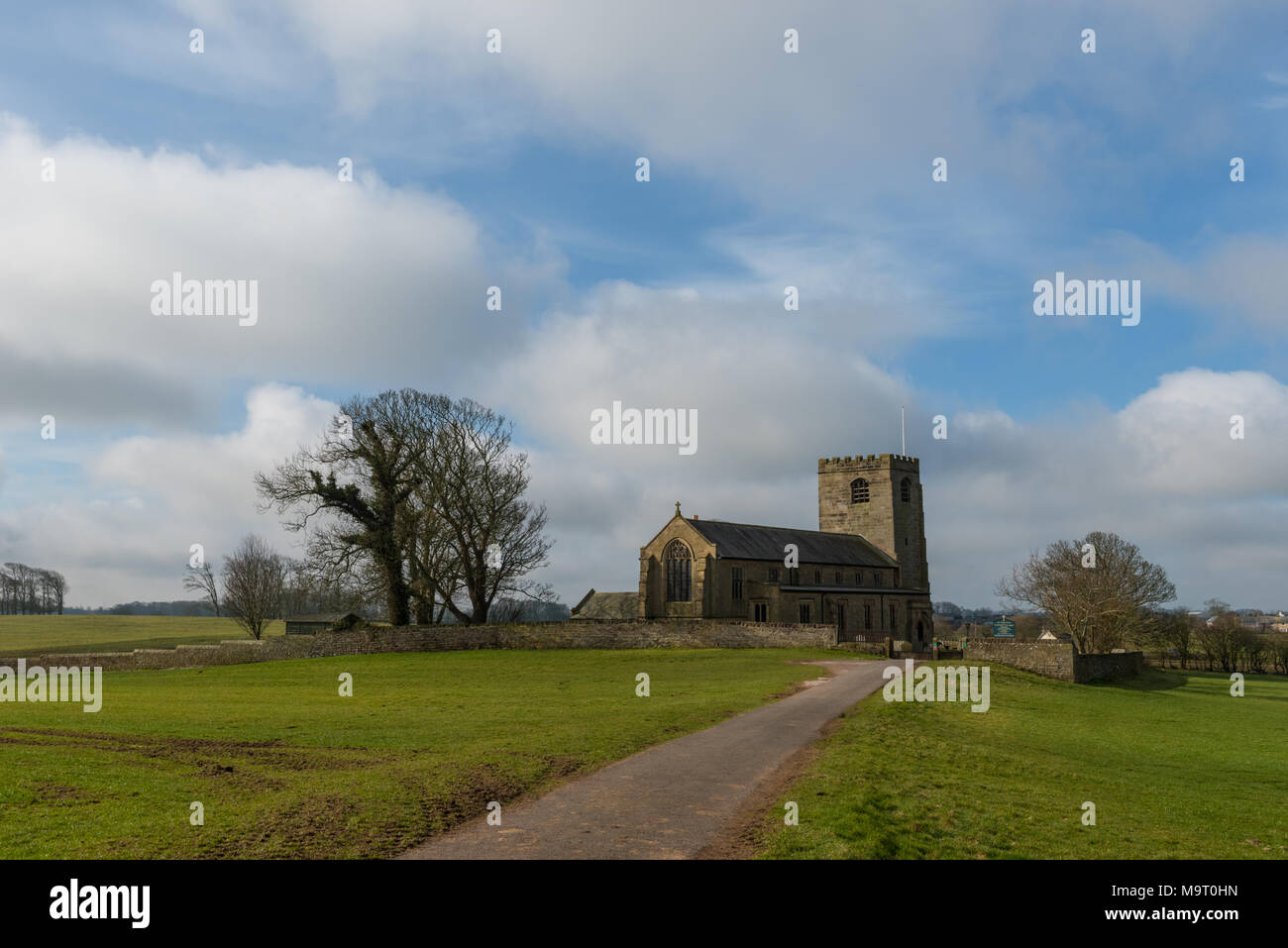 St.Michael's Church Cockerham near Lancaster Stock Photo - Alamy