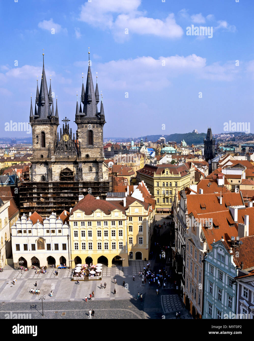9086. Old Town Square and Tyn Church, Prague, Czech Republic, Europe ...