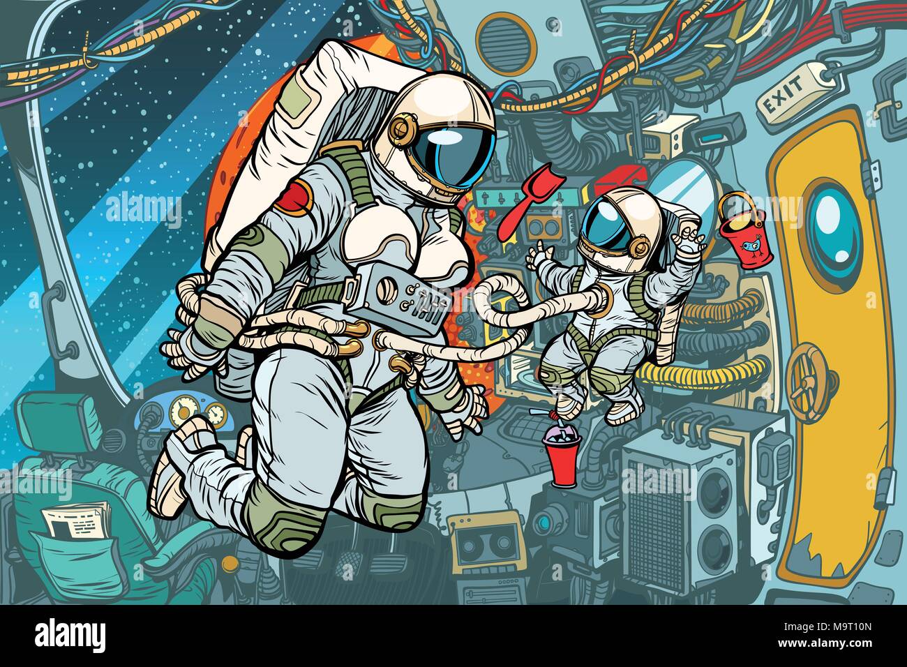 A girl child Stock Vector Images - Alamy