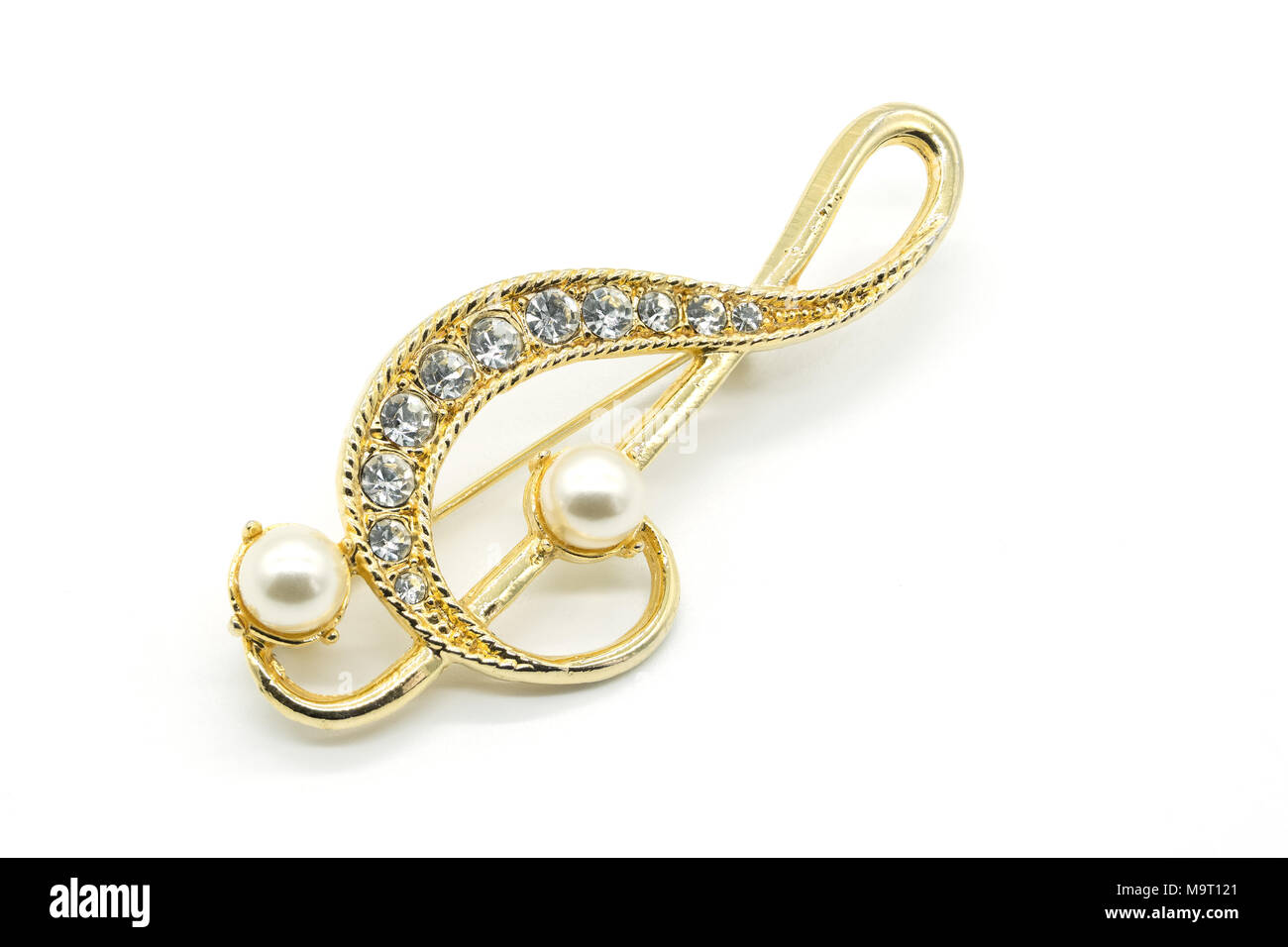 Gold treble clef hi-res stock photography and images - Alamy