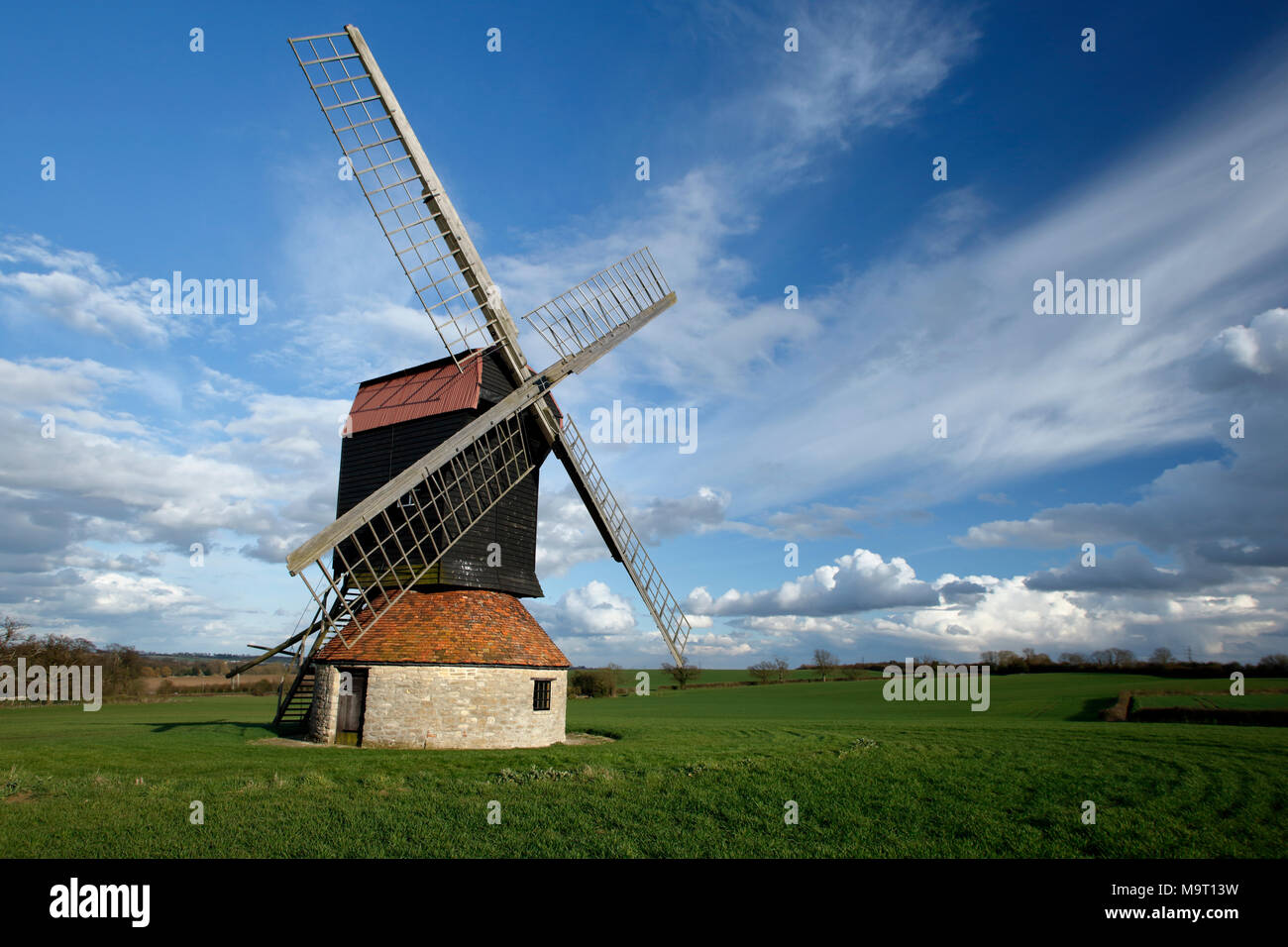 Stevington windmill hi-res stock photography and images - Alamy