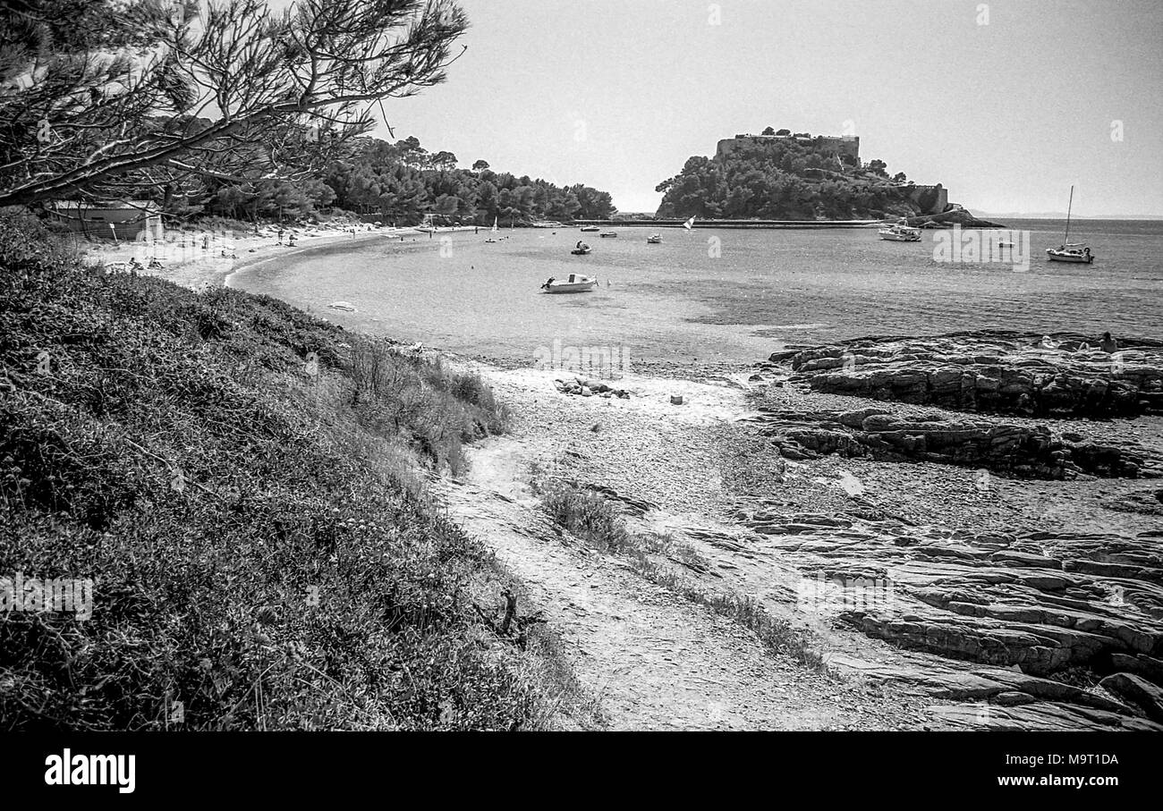 Fort de bregancon Black and White Stock Photos & Images - Alamy