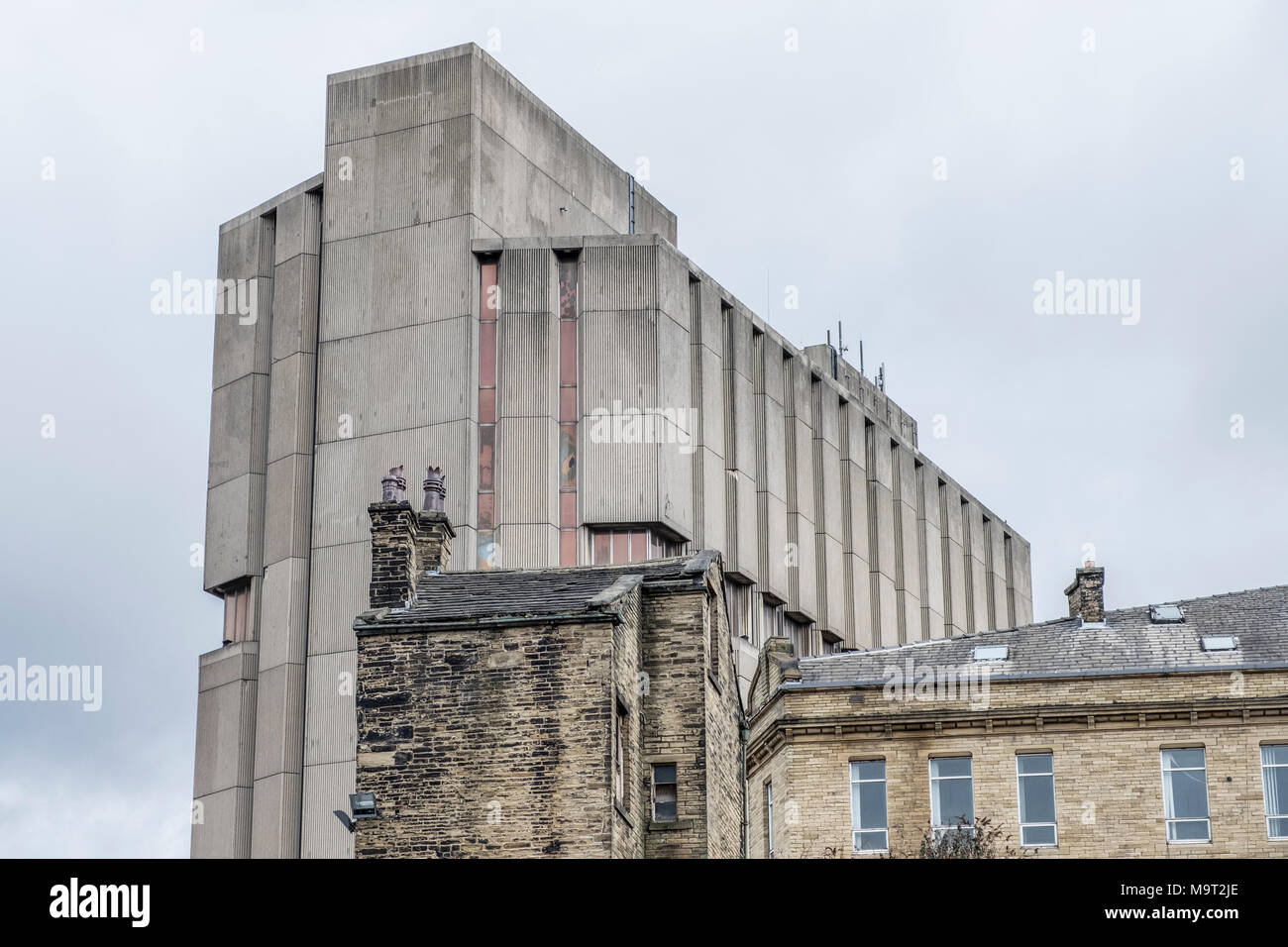 Highpoint, controversial Brutalist concrete architecture in Bradford ...