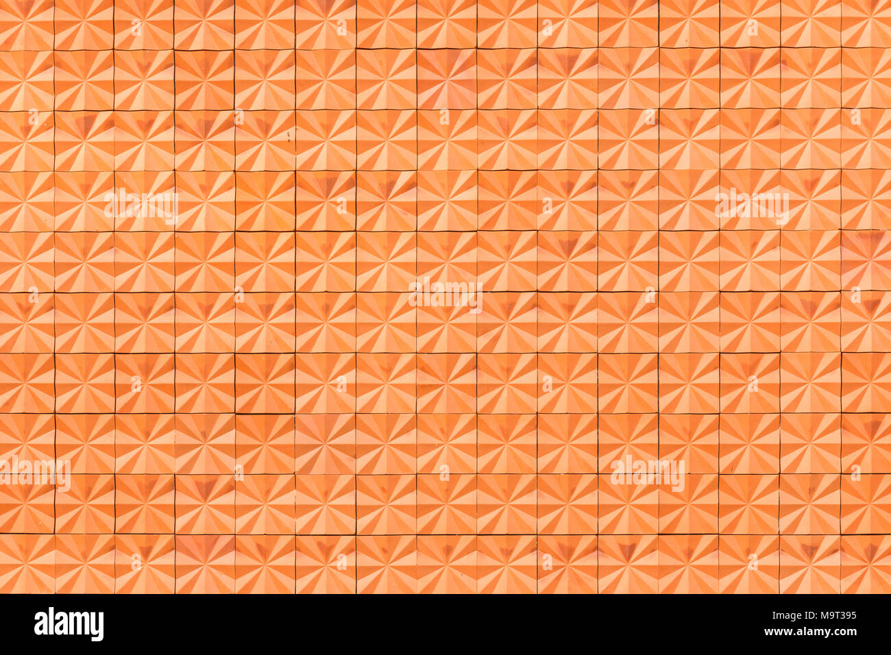 pattern of orange cement wall Stock Photo - Alamy