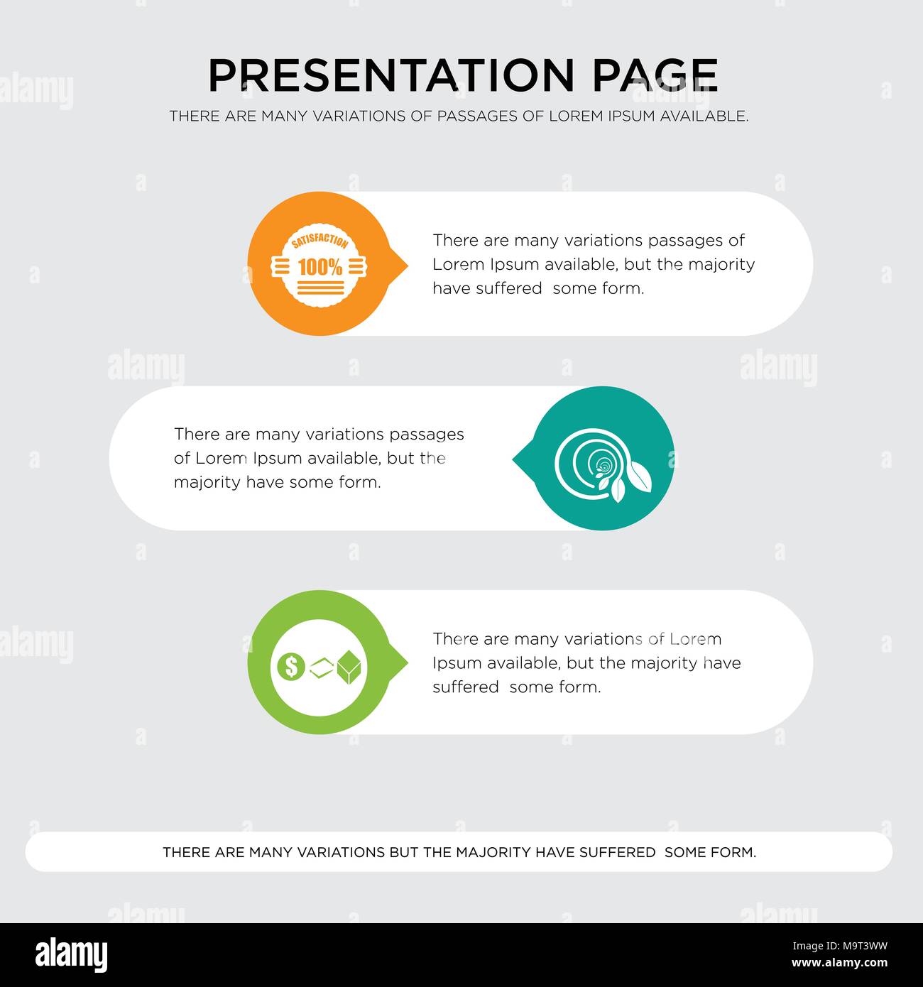 Satisfaction horizontal Stock Vector Images - Alamy