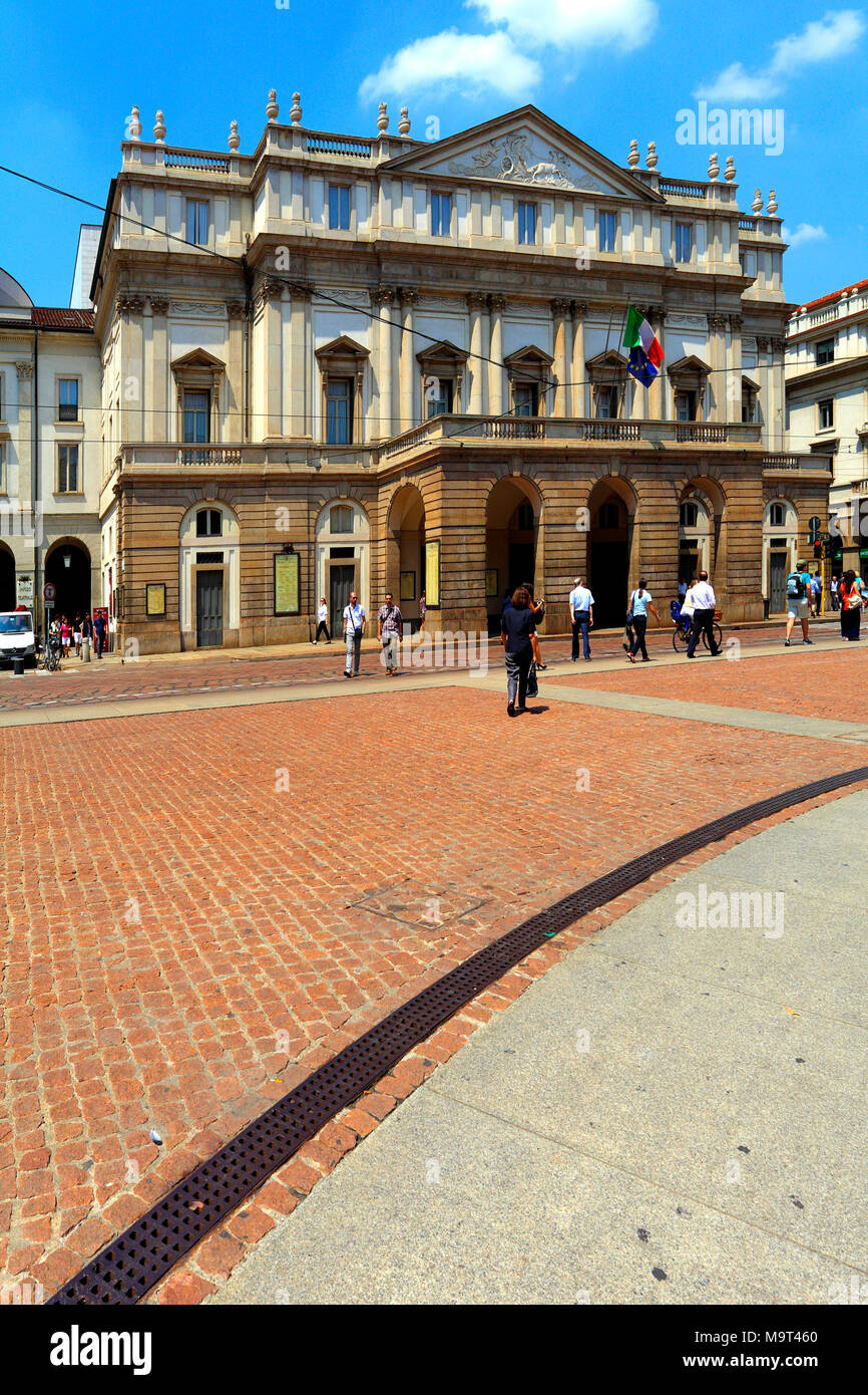Teatro alla scala exterior High Resolution Stock Photography and Images ...