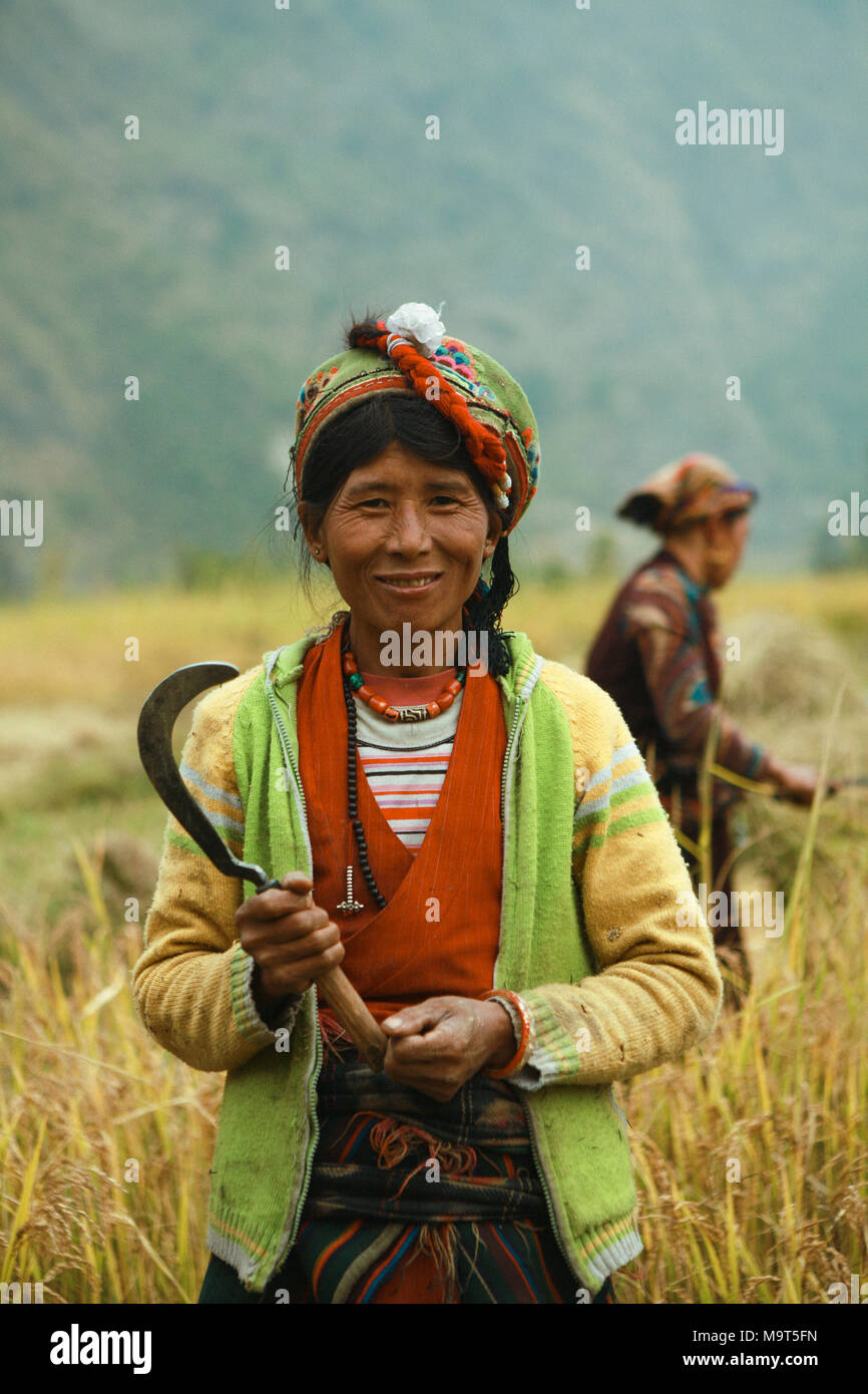 Tamang [tamang woman] traditional hi-res stock photography and images ...
