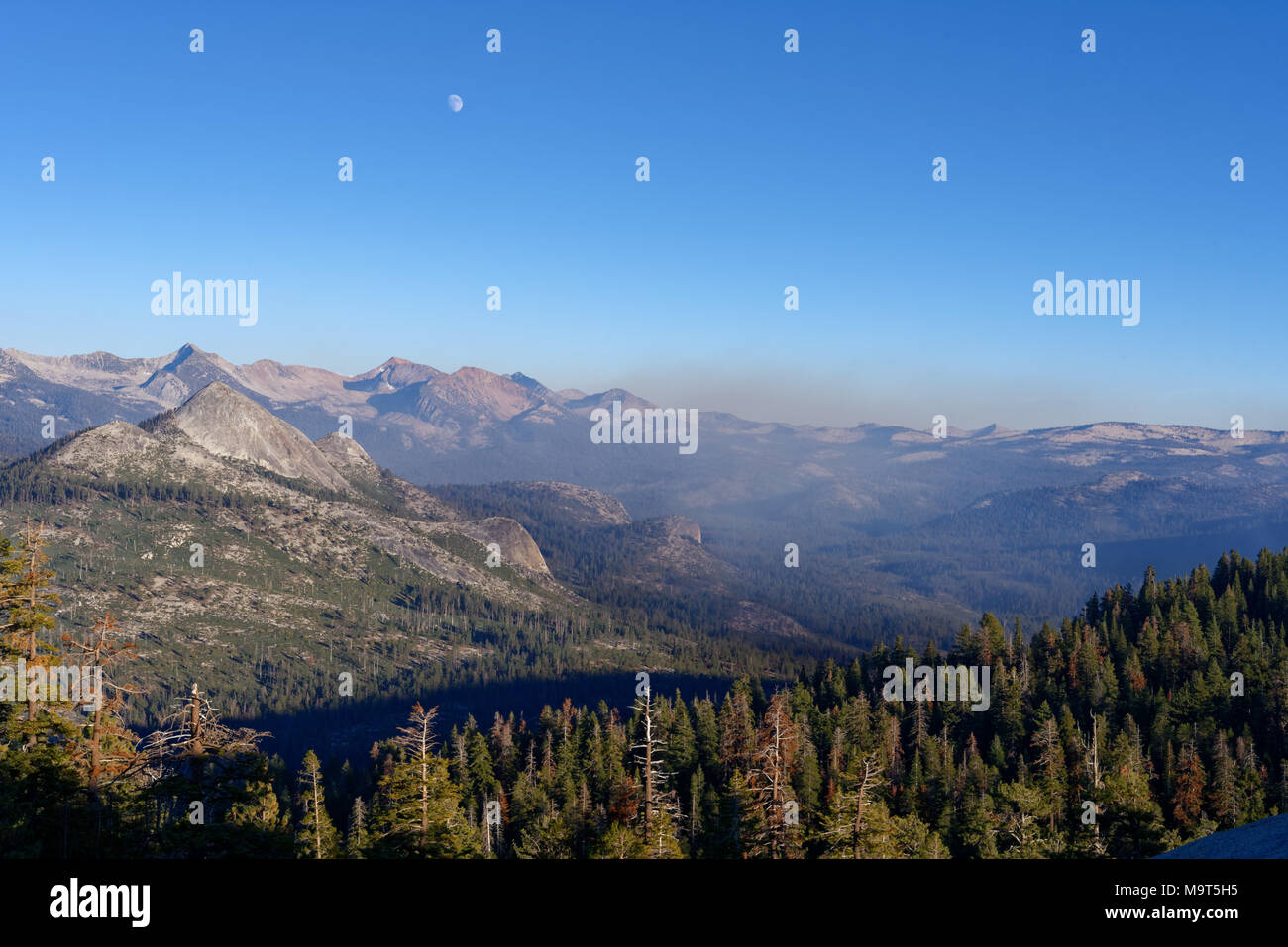 Sunlight over yosemite valley hi-res stock photography and images - Alamy