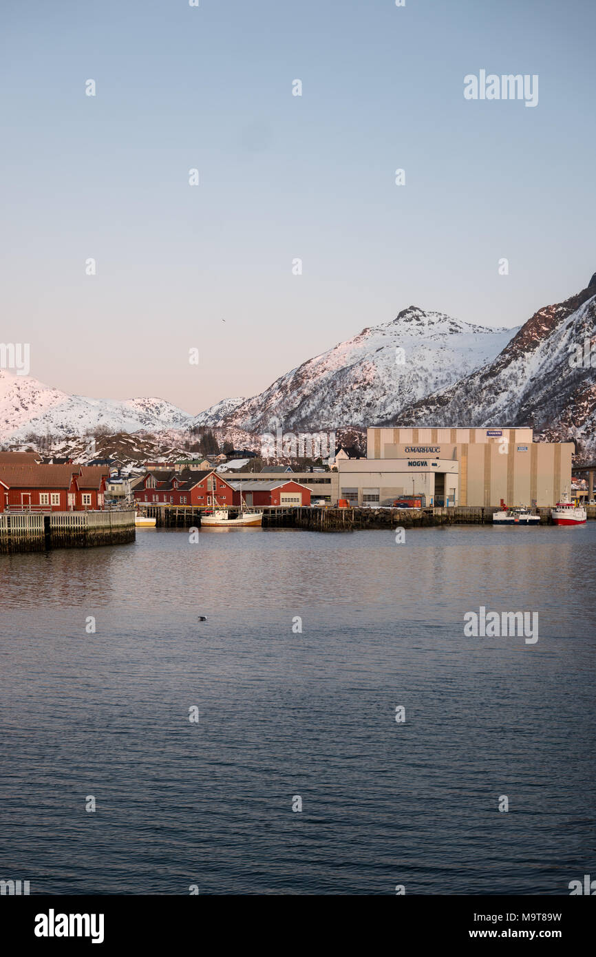 Svinoya Rorbuer, self-catering cabins on the island of Svinoya, across ...
