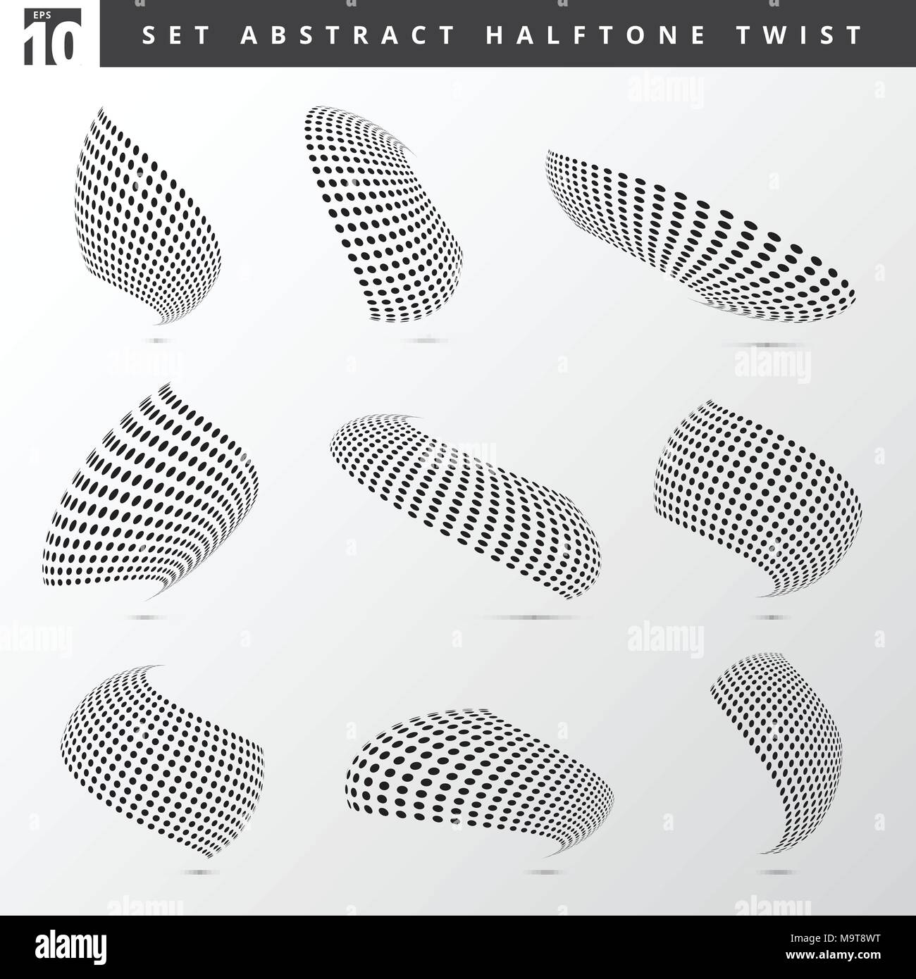 Print 3d vintage halftone Stock Vector Images - Alamy