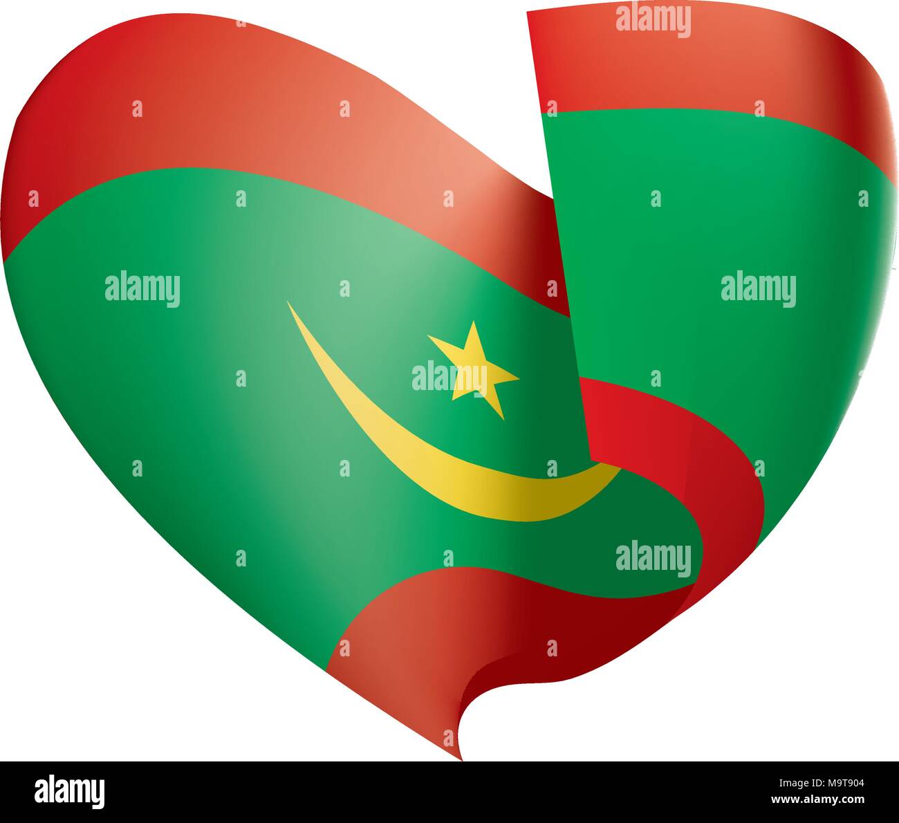 Mauritania flag, vector illustration Stock Vector Image & Art - Alamy